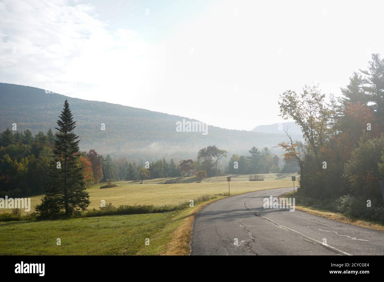 Fall colors in Vermont Stock Photo - Alamy