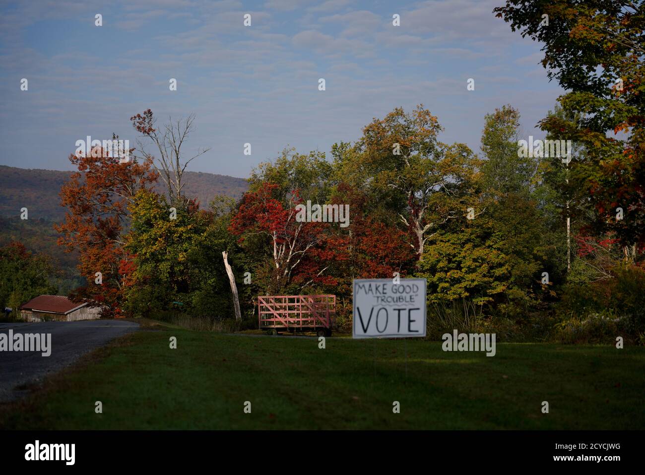 Fall colors in Vermont Stock Photo - Alamy