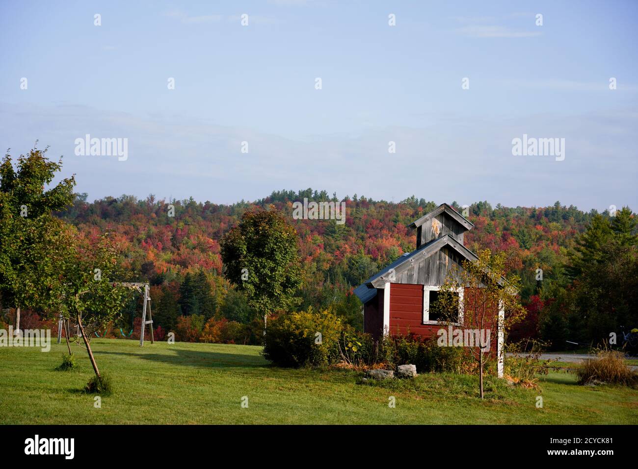 Fall colors in Vermont Stock Photo - Alamy