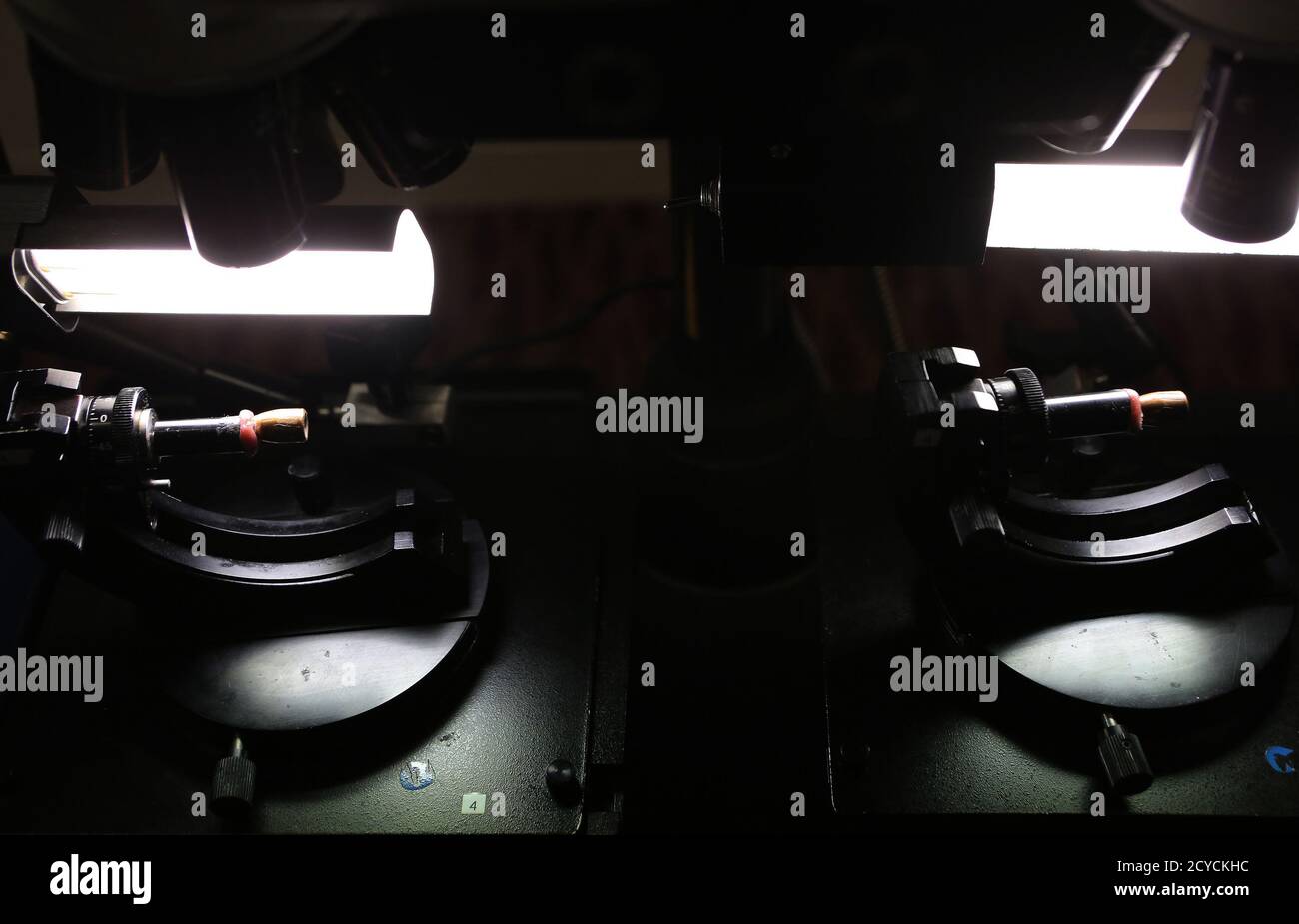 Comparison microscope bullets hi-res stock photography and images - Alamy