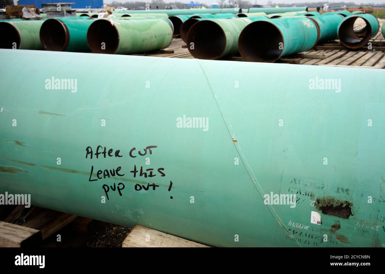 Keystone pipeline pipes hi-res stock photography and images - Alamy