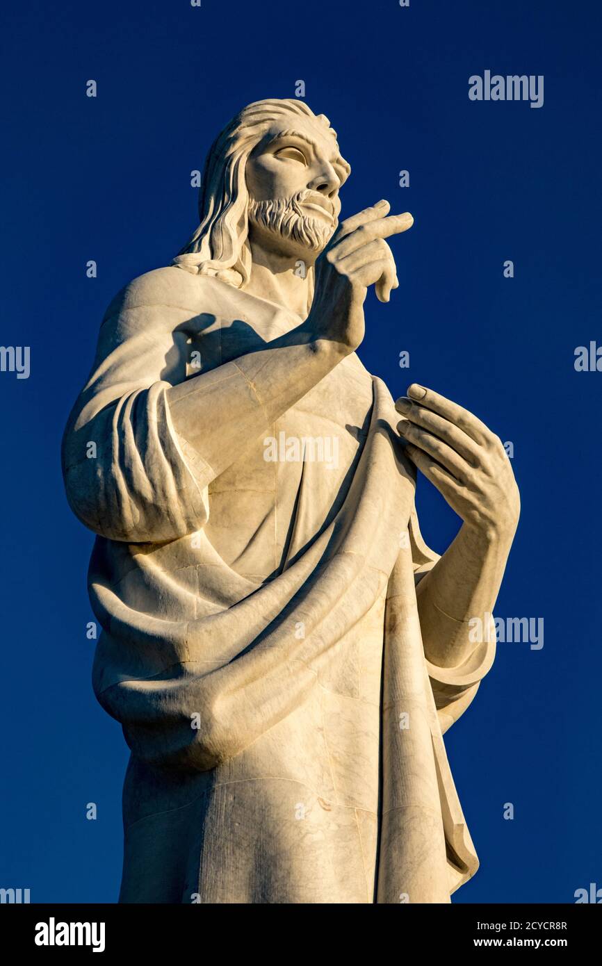 Havana, Cuba, Nov 21, 2017 - Christ of Havana is a statue by Jilma ...