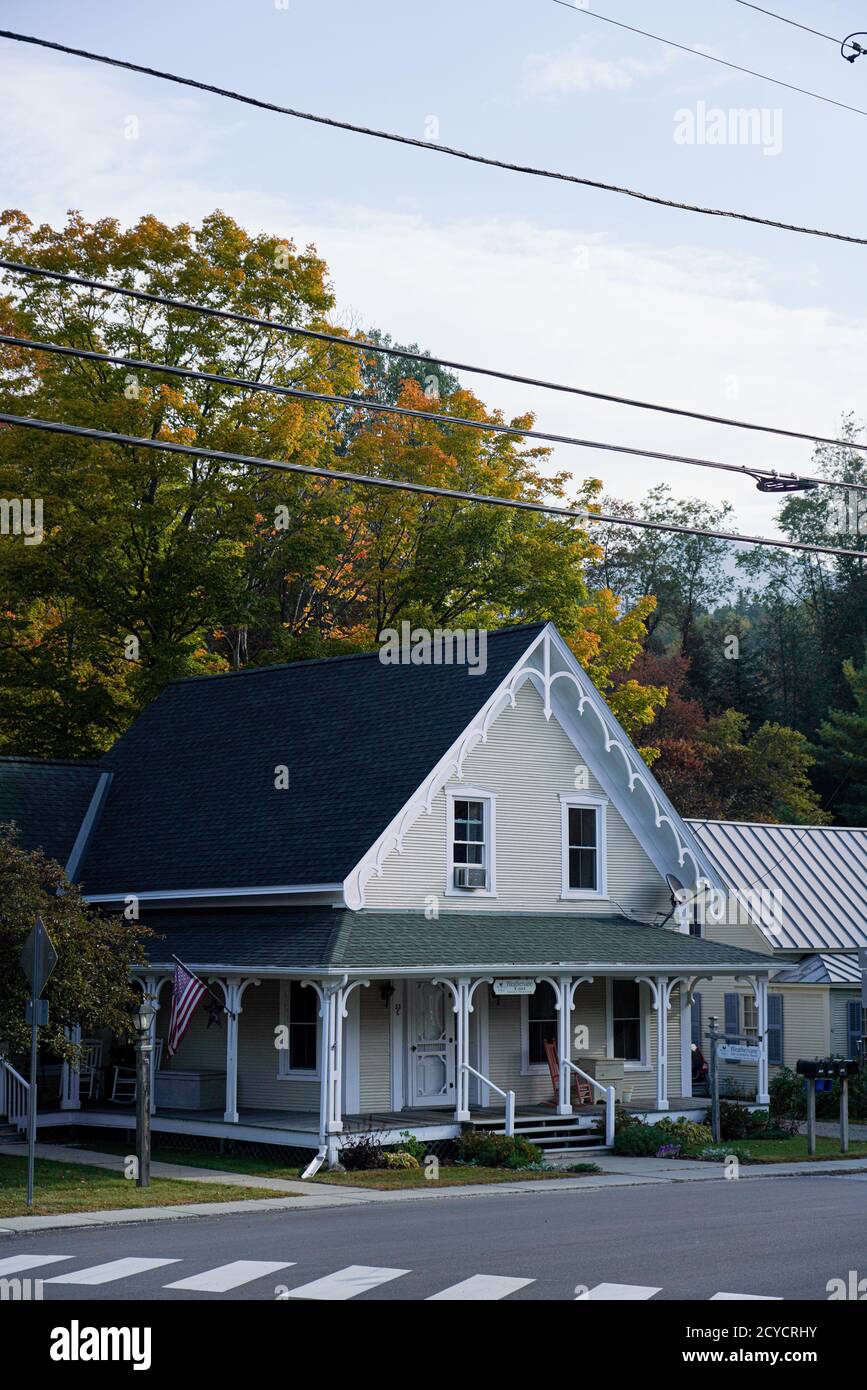 Fall colors in Vermont Stock Photo - Alamy