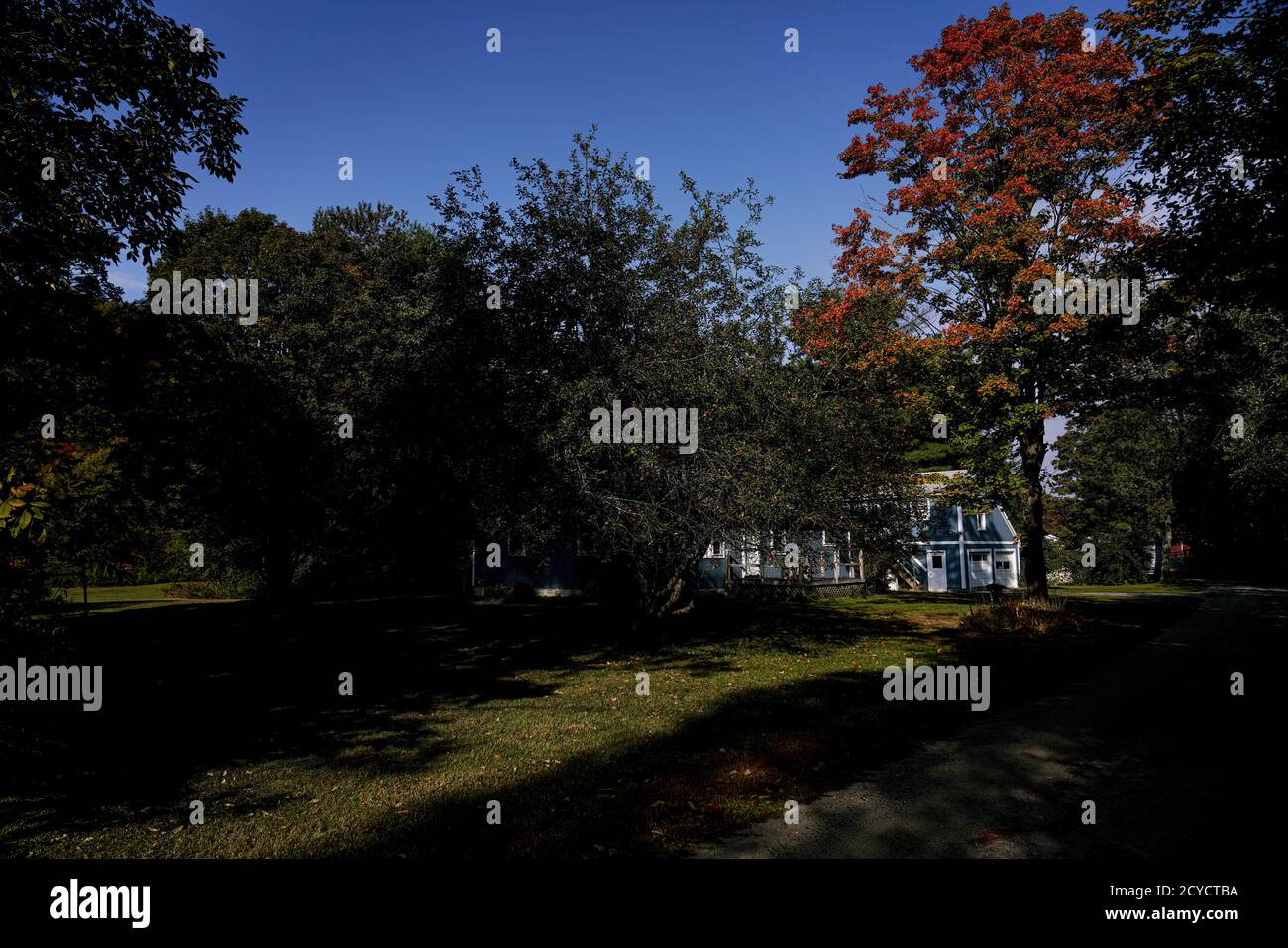 Fall colors in Vermont Stock Photo - Alamy