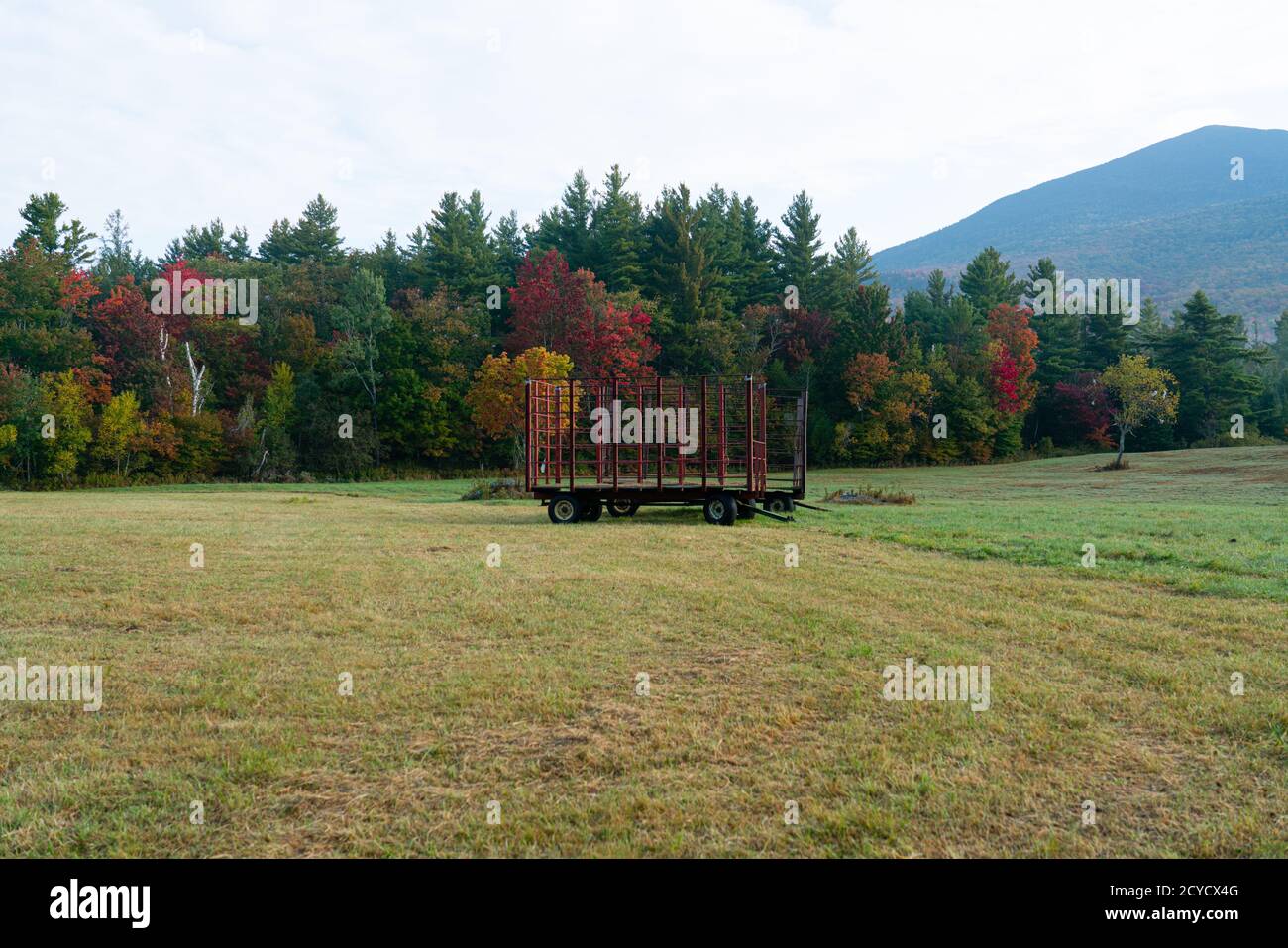 Fall colors in Vermont Stock Photo - Alamy