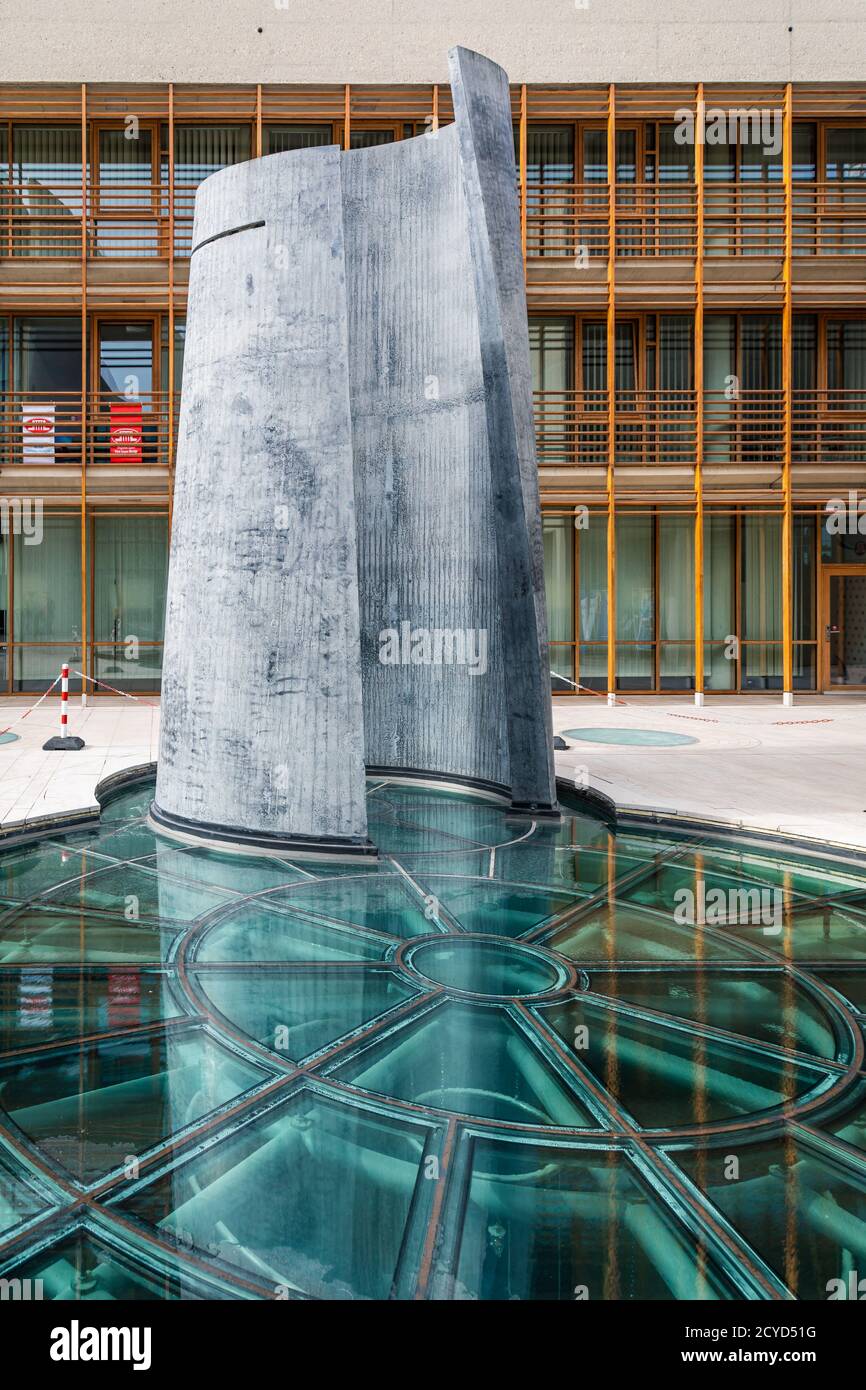 Cologne, Germany: The DITIB Mosque in Ehrenfeld quarter at the day of ...