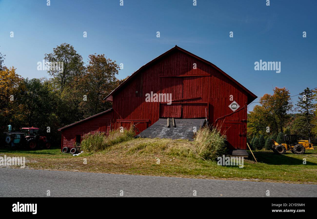 Fall colors in Vermont Stock Photo - Alamy