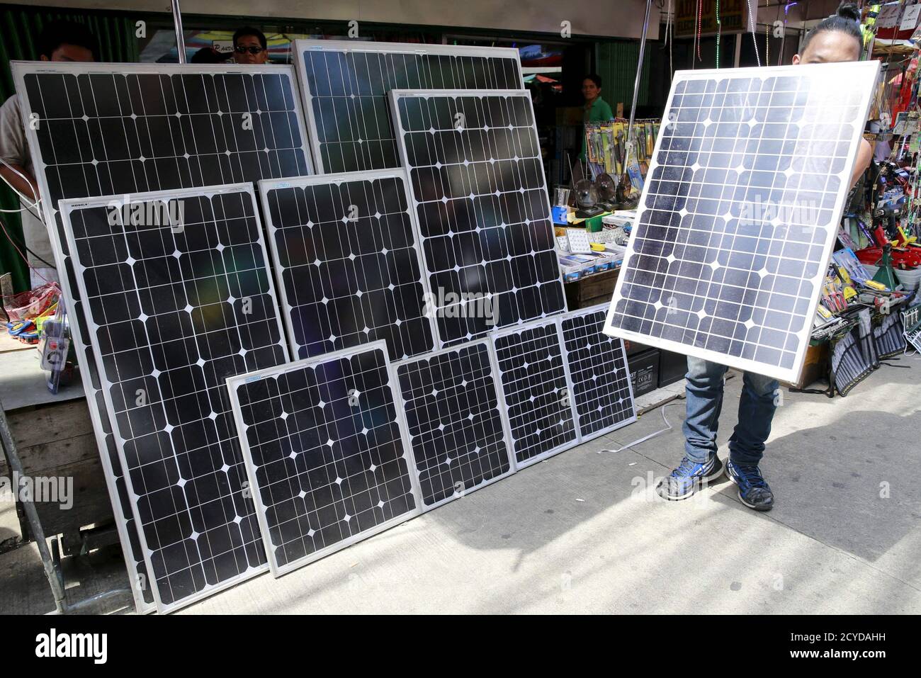 Philippines solar energy hi-res stock photography and images - Alamy