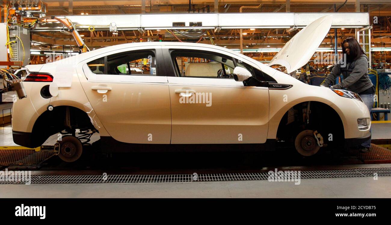 Chevrolet production line hi-res stock photography and images - Alamy