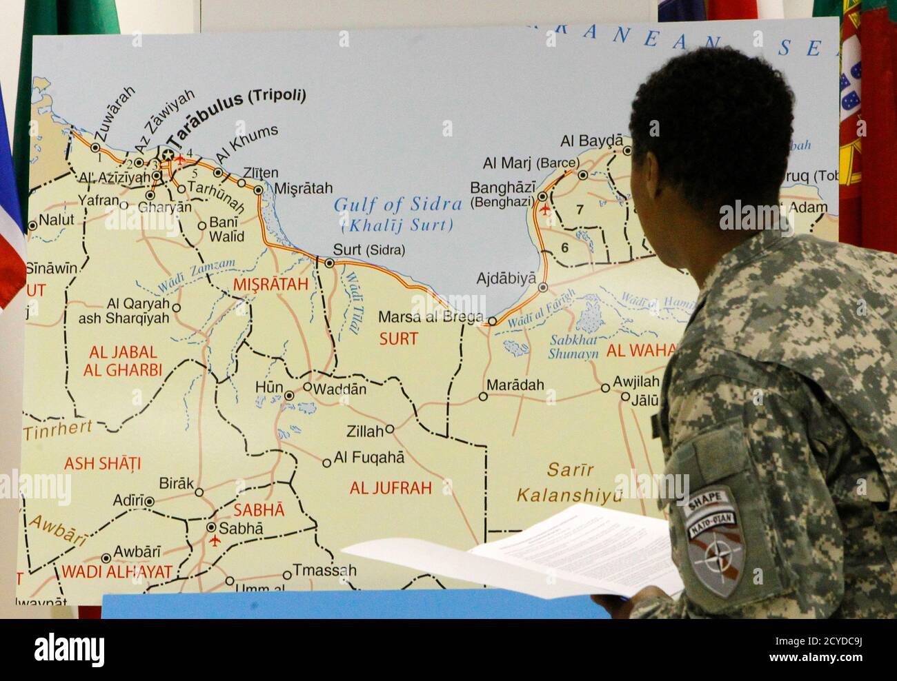 Italian Libya Map High Resolution Stock Photography and Images - Alamy