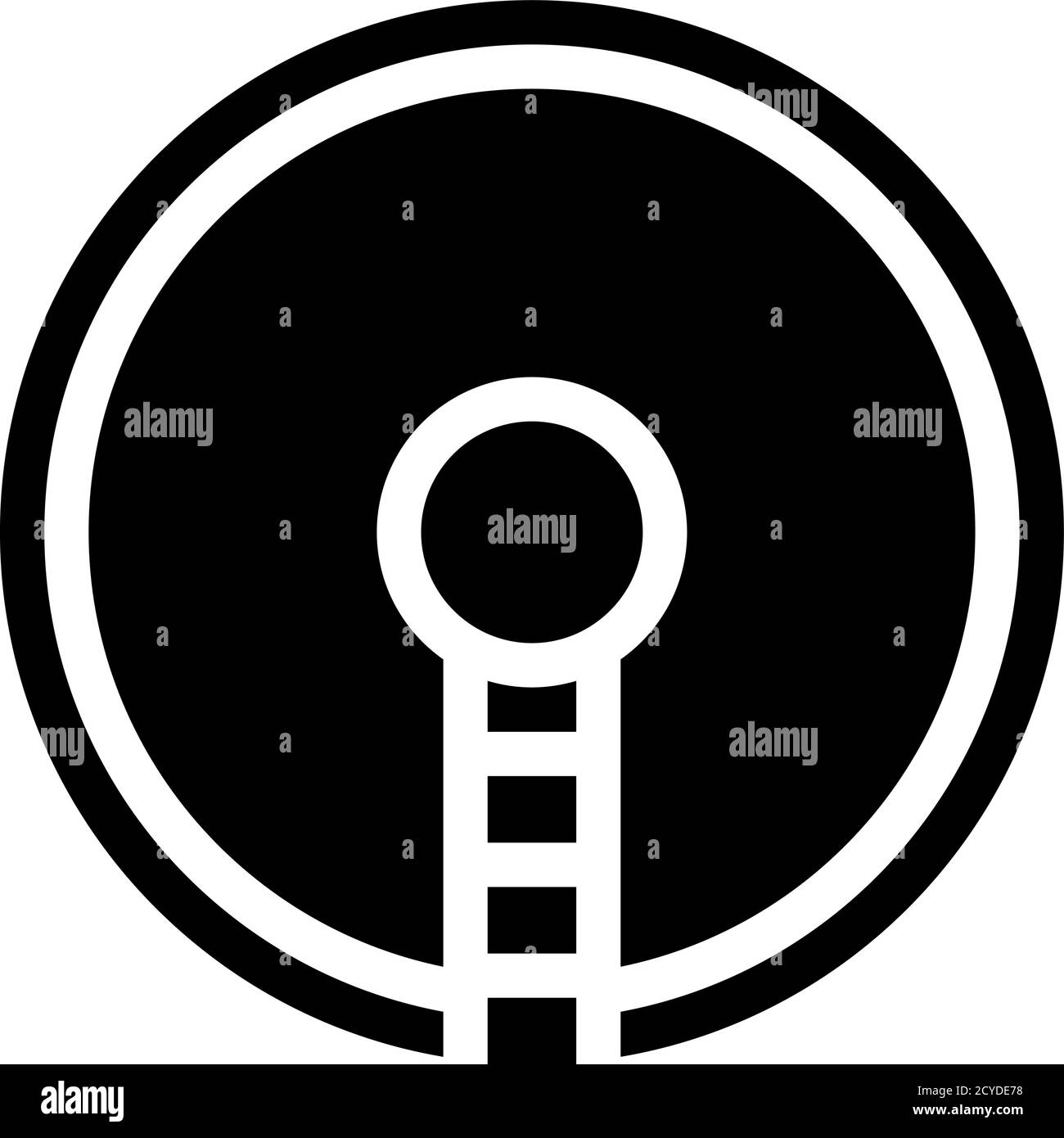 sewage treatment plant glyph icon vector illustration Stock Vector ...