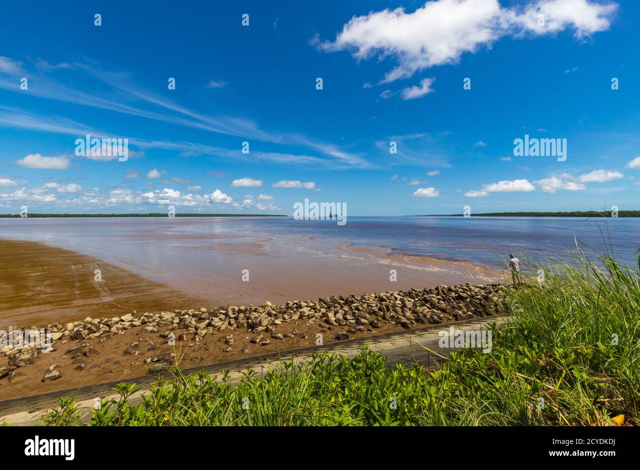 The Suriname River View At Nieuw Amsterdam In The Commewijne District ...