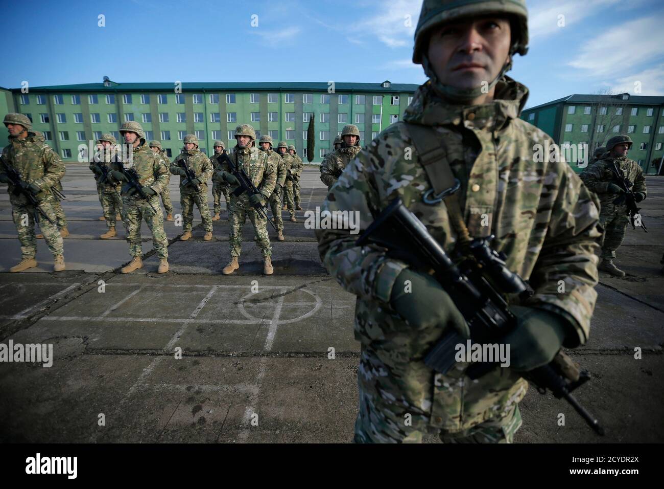 Georgian armed forces hi-res stock photography and images - Alamy