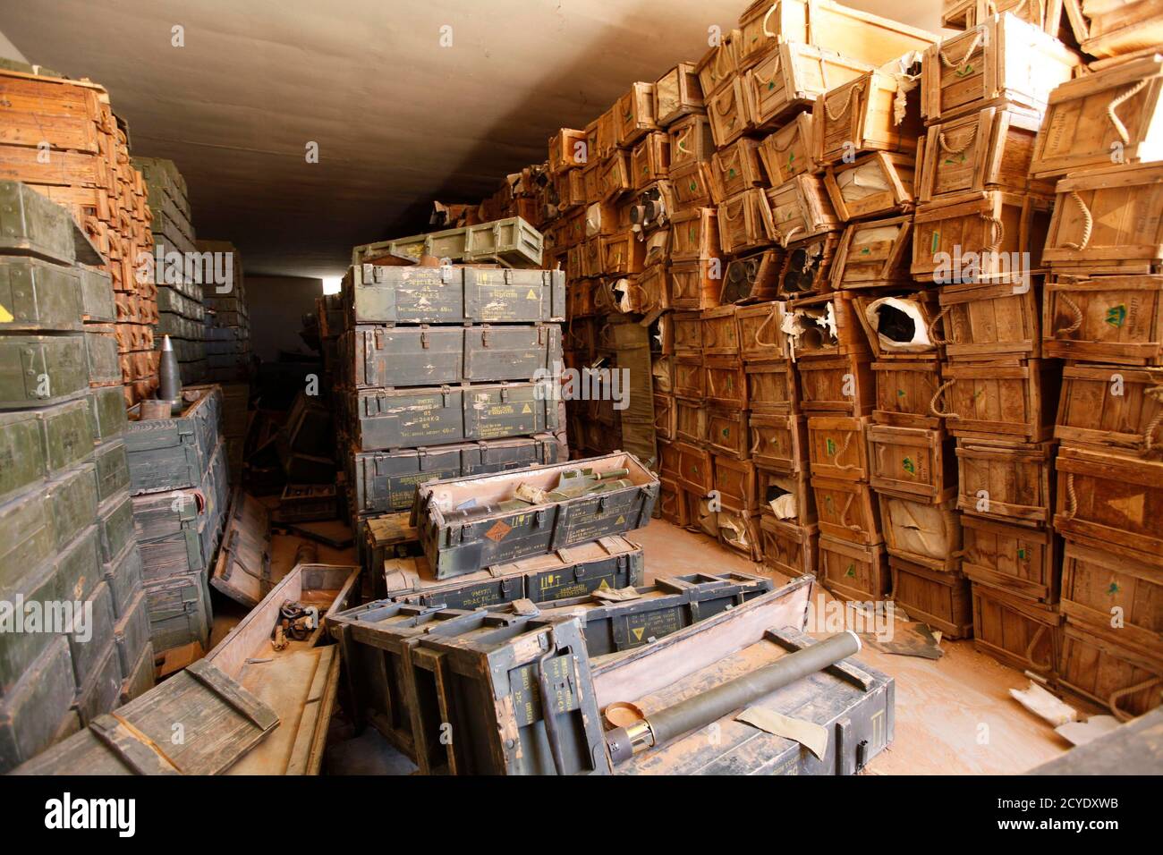 Gaddafi bunker hi-res stock photography and images - Alamy