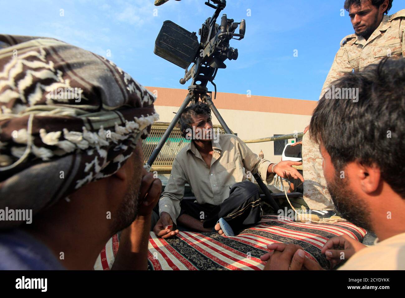 Gaddafi capture hi-res stock photography and images - Alamy