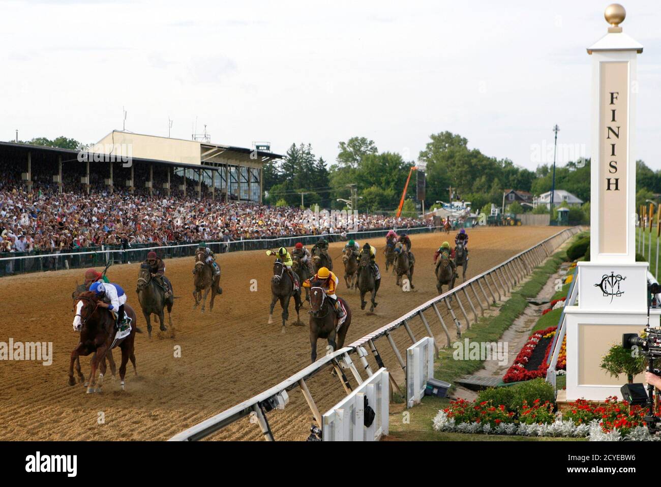Pimlico racetrack hi-res stock photography and images - Alamy