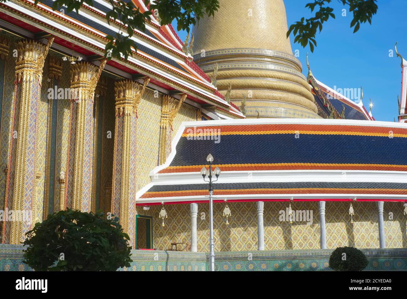 Wat Ratchabophit, Bangkok, Thailand, a major temple and the seat of the ...