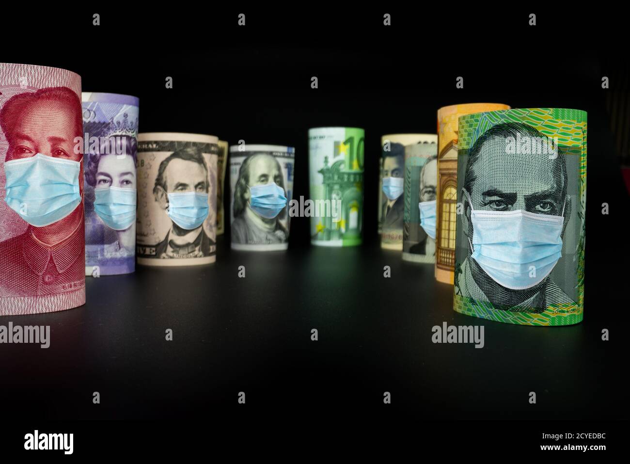 Australian. money mask hi-res stock photography and images - Alamy