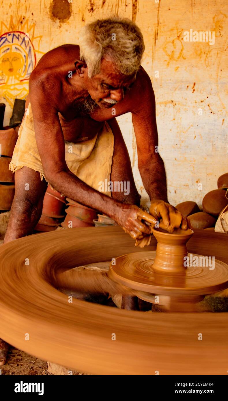 Old Man Pottery Wheel Spring 2024 Wheel Throwing Class | ORPG