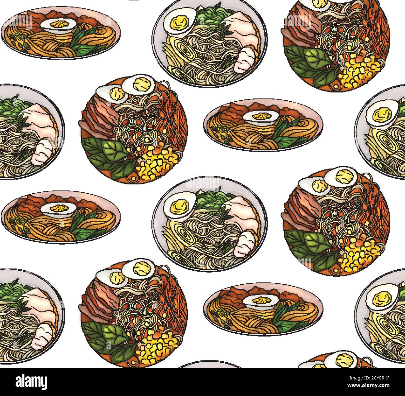 Ramen doodle hi-res stock photography and images - Alamy