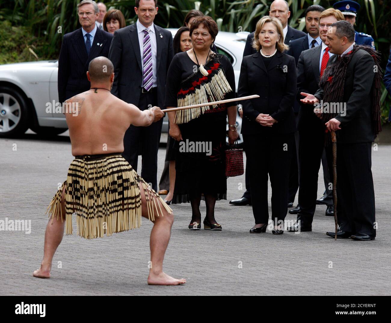 Maori powhiri welcome hi-res stock photography and images - Alamy