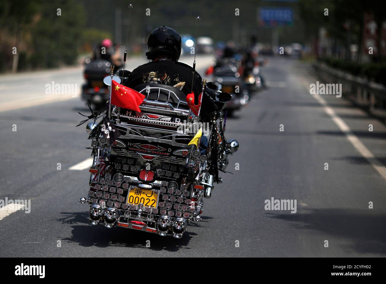 Harley davidson motorcycle china hi-res stock photography and images ...