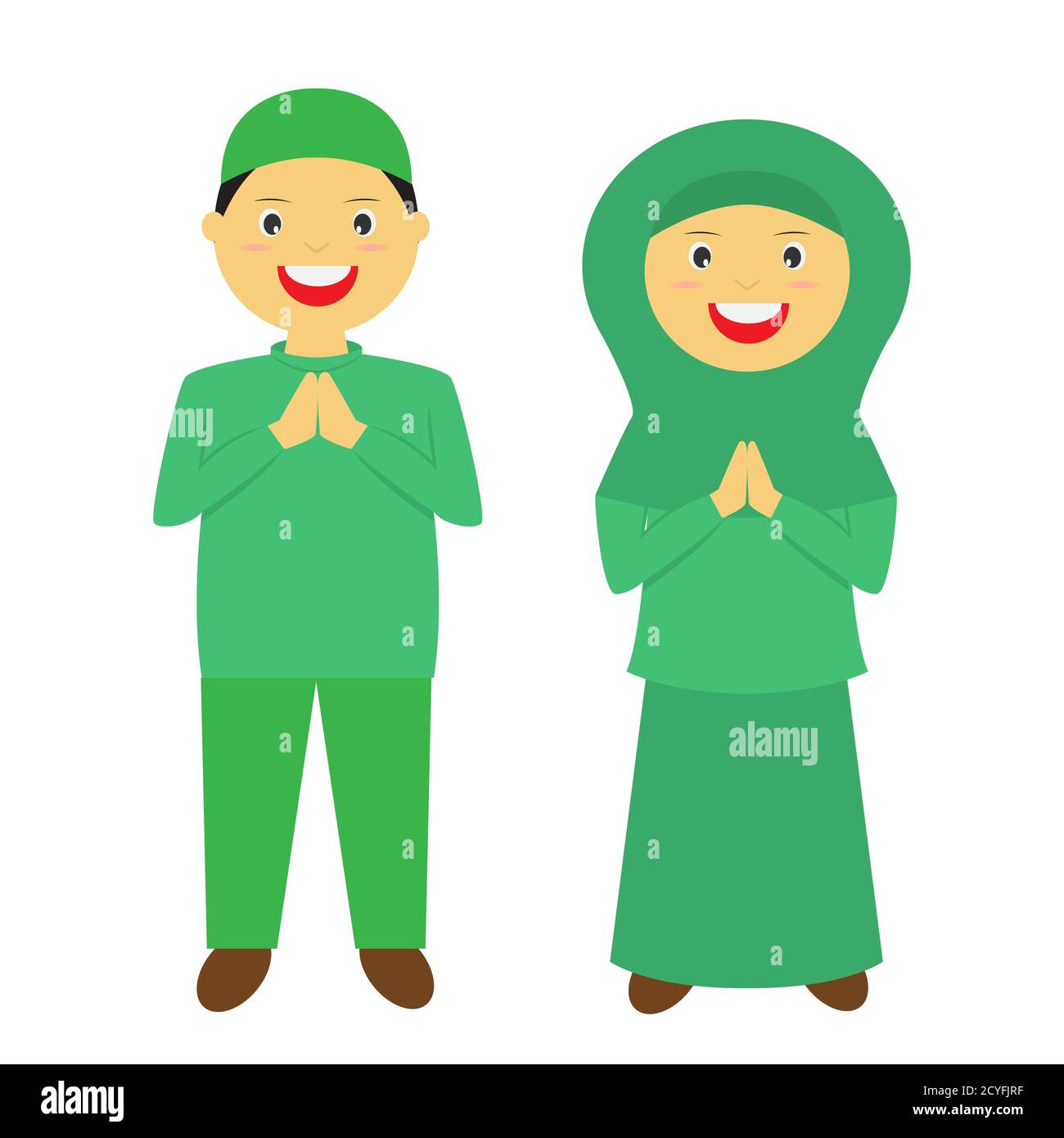 Arabic kids Stock Vector Images - Alamy