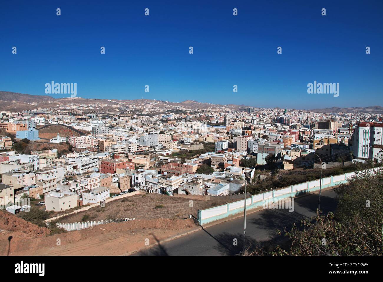 The panoramic view of Abha city, Saudi Arabia Stock Photo - Alamy