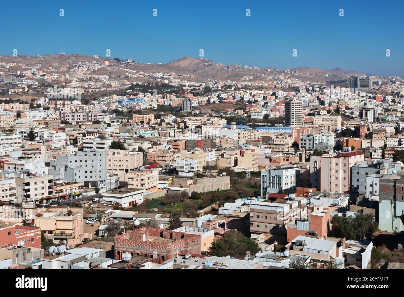 The panoramic view of Abha city, Saudi Arabia Stock Photo - Alamy