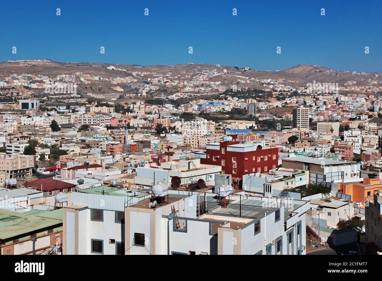 The panoramic view of Abha city, Saudi Arabia Stock Photo - Alamy