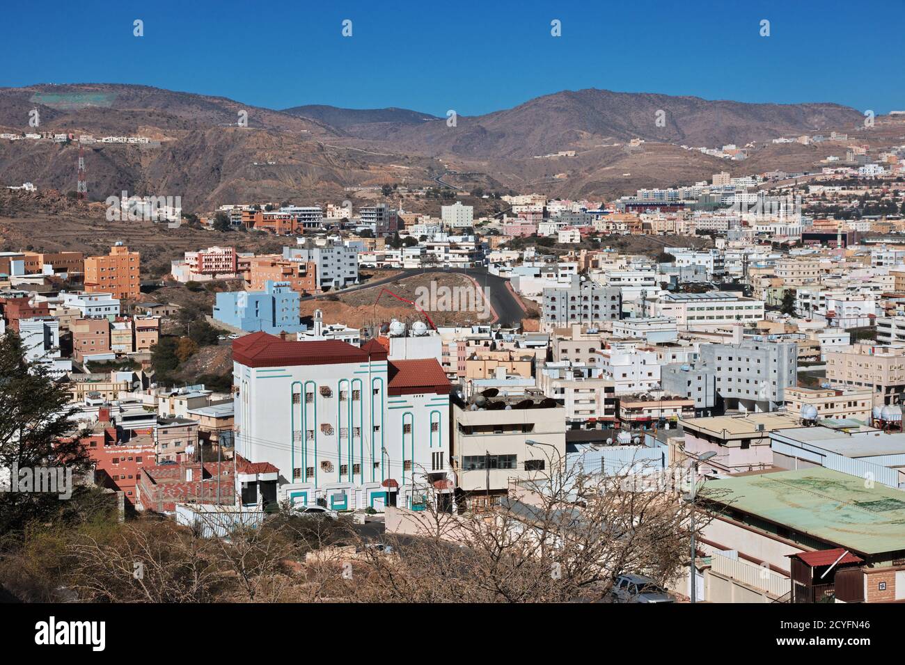 The panoramic view of Abha city, Saudi Arabia Stock Photo - Alamy