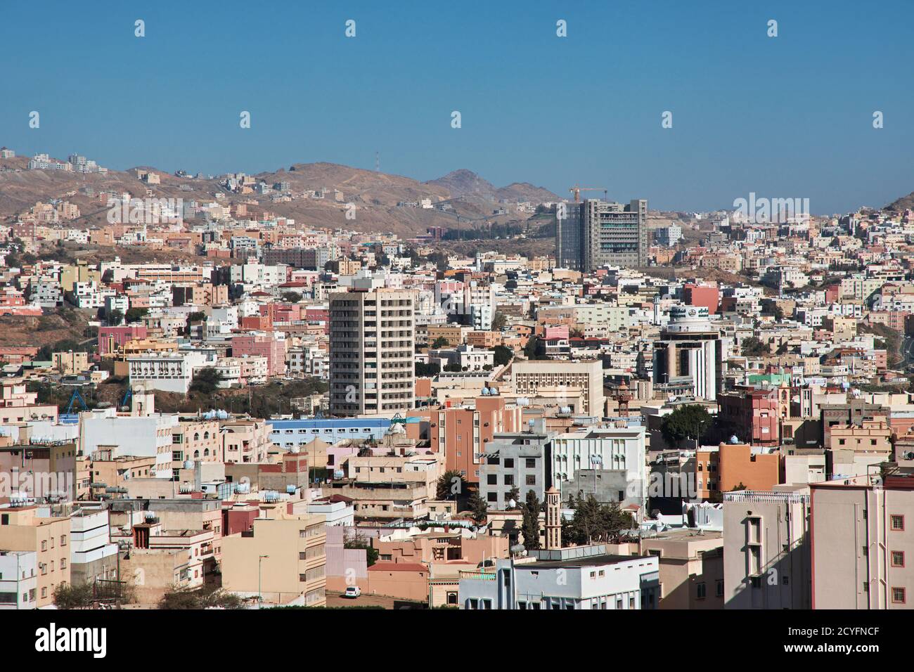 The panoramic view of Abha city, Saudi Arabia Stock Photo - Alamy