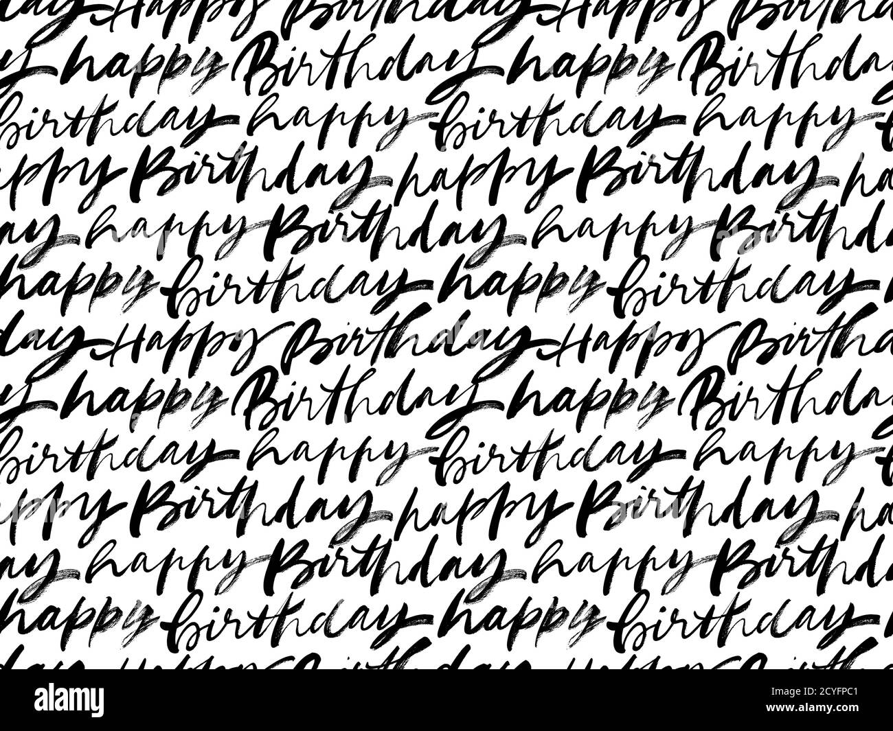 Happy Birthday Seamless Pattern