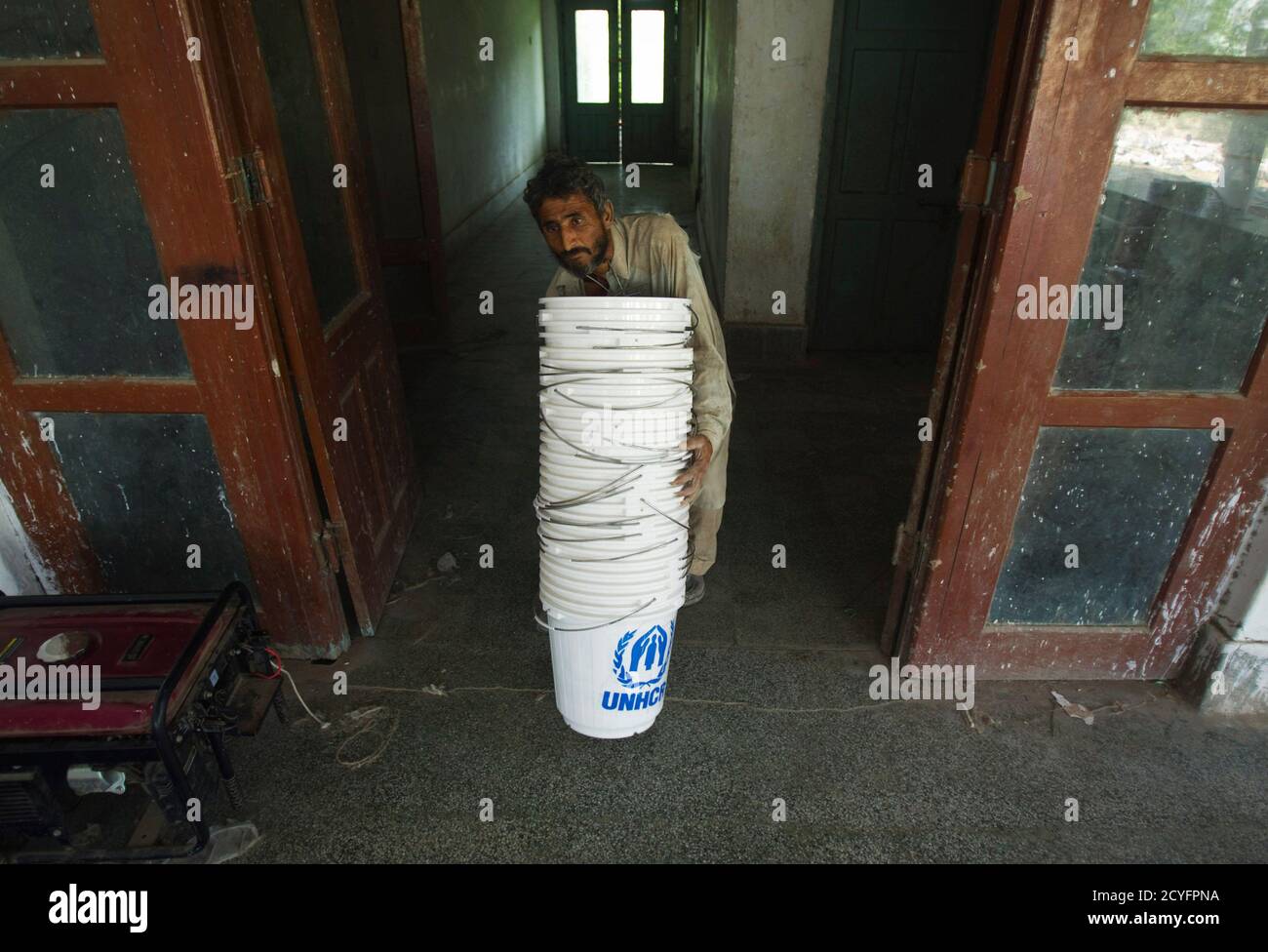 Pakistan floods unhcr hi-res stock photography and images - Alamy