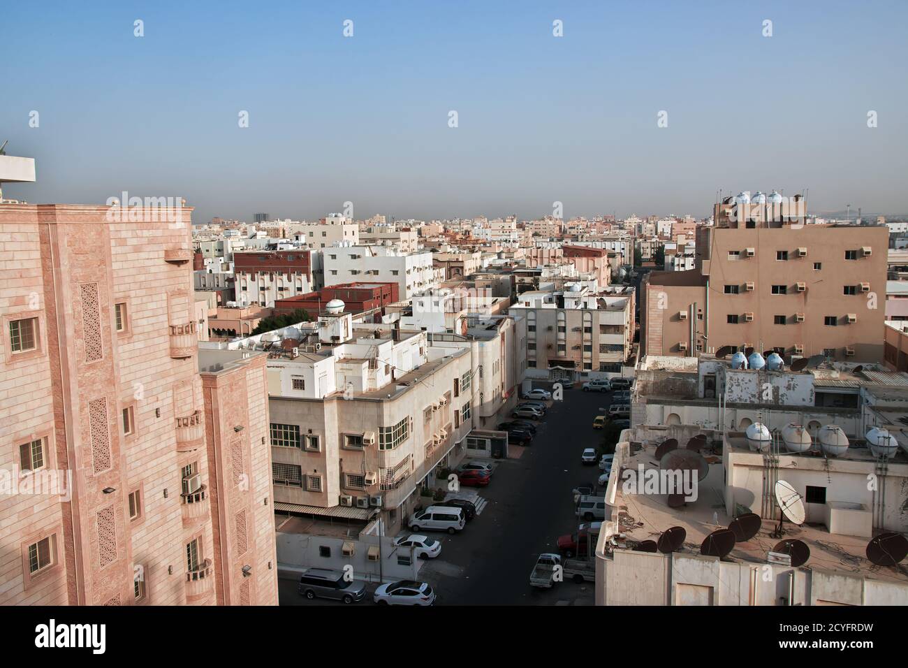 The panoramic view of Jeddah city, Saudi Arabia Stock Photo - Alamy