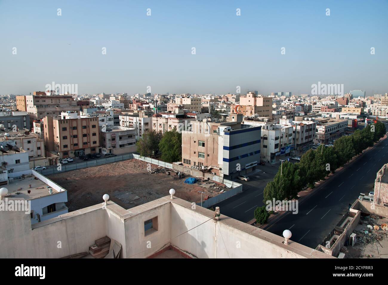 The panoramic view of Jeddah city, Saudi Arabia Stock Photo - Alamy