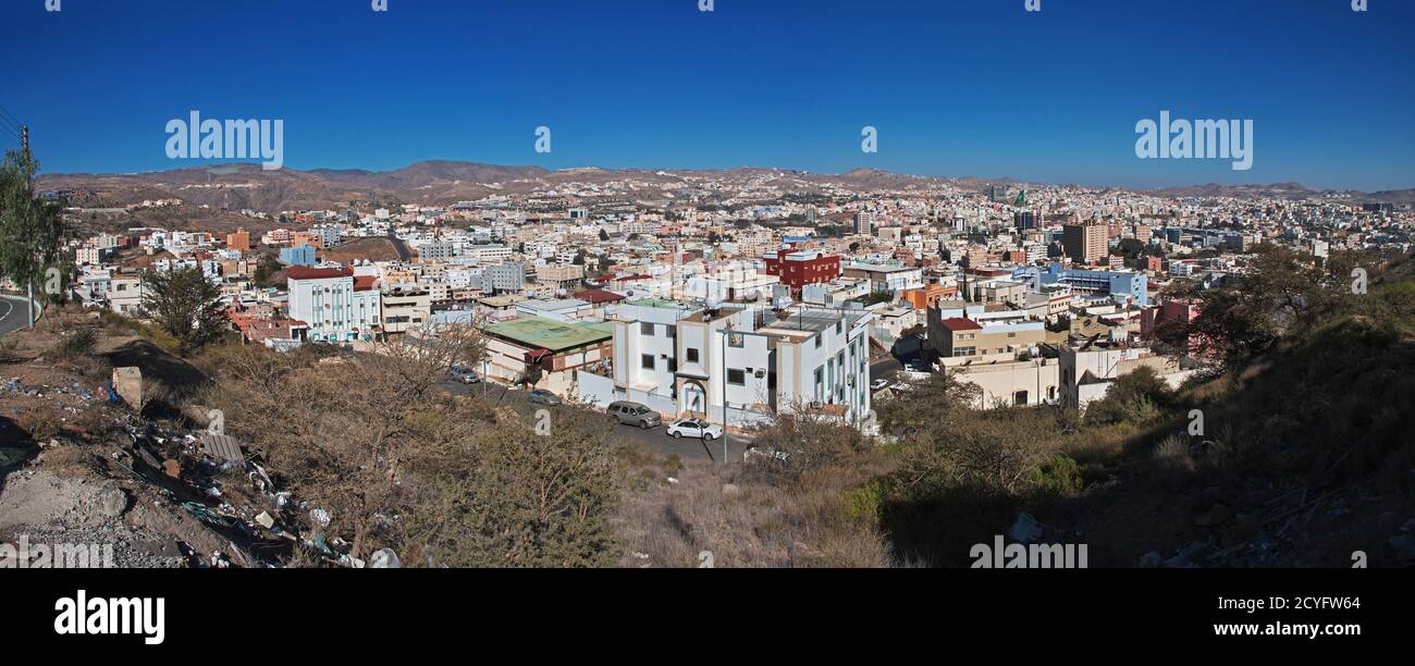 The panoramic view of Abha city, Saudi Arabia Stock Photo - Alamy
