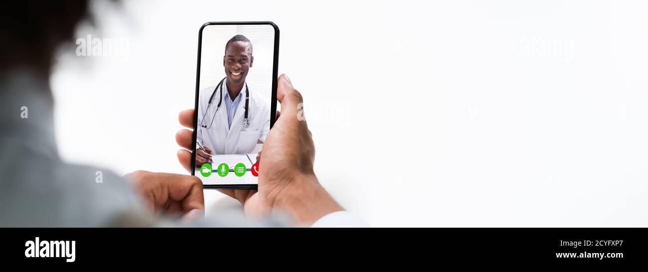 Online Video Consultation With Doctor. Patient Conferencing With ...