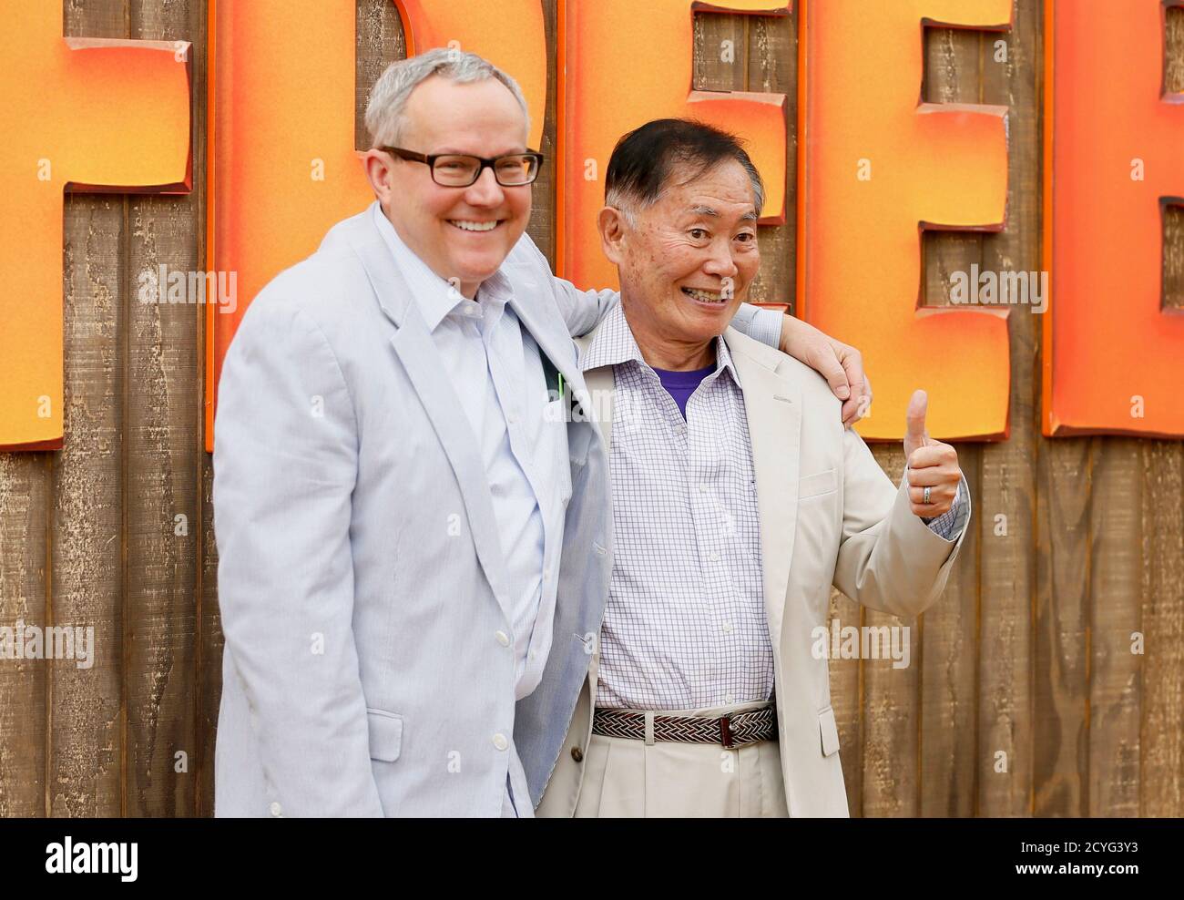 George takei husband brad altman hi-res stock photography and images ...
