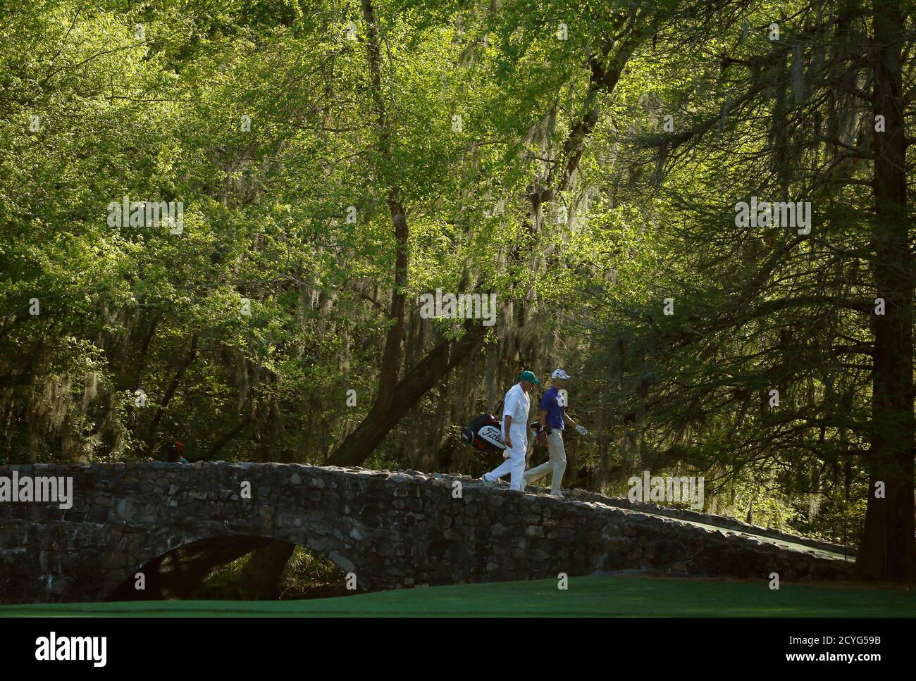 Augusta golf bridge hi-res stock photography and images - Alamy