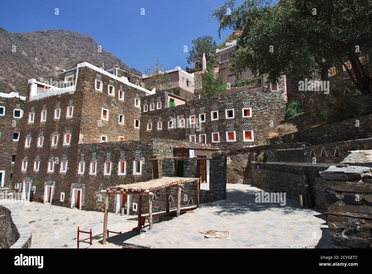 The historic village Rijal Almaa, Saudi Arabia Stock Photo - Alamy