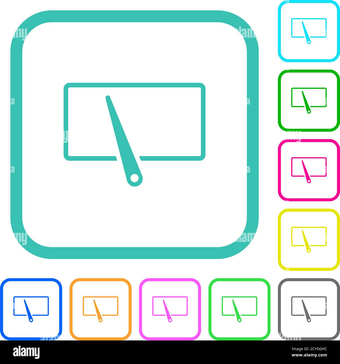 Curved wiper hi-res stock photography and images - Alamy