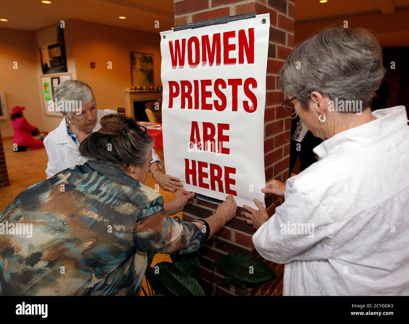 Roman catholic church women priest hi-res stock photography and images ...