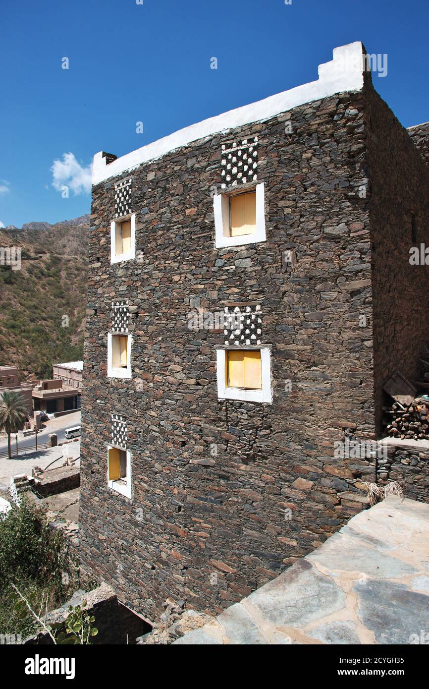 The historic village Rijal Almaa, Saudi Arabia Stock Photo - Alamy
