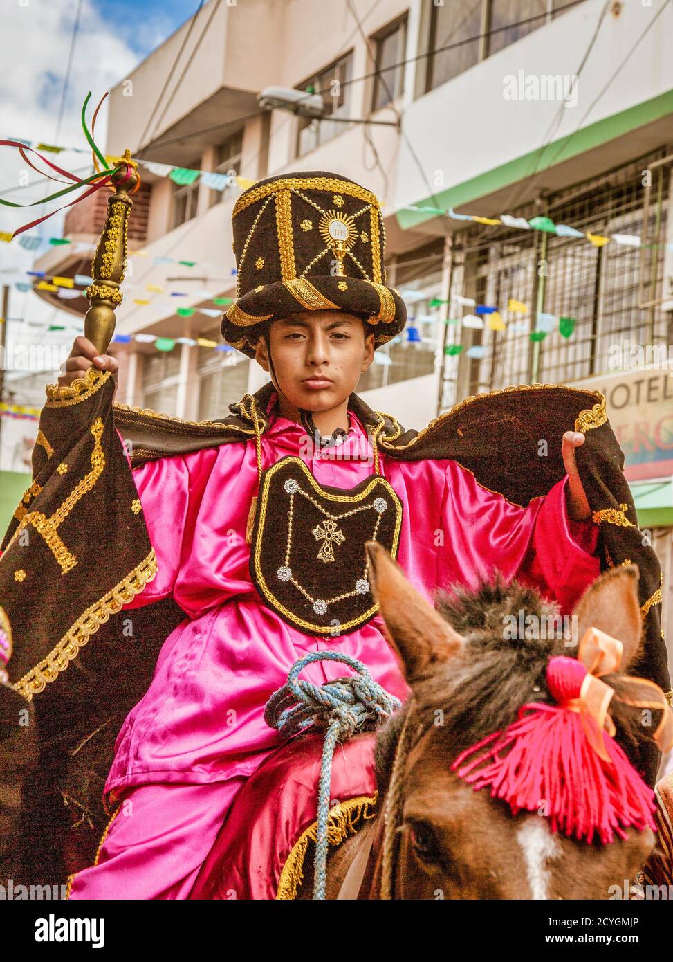 Ecuador boy latacunga cotopaxi hi-res stock photography and images - Alamy
