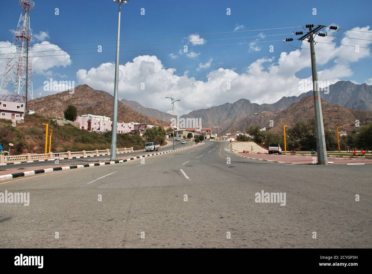Abha saudi arabia road hi-res stock photography and images - Alamy