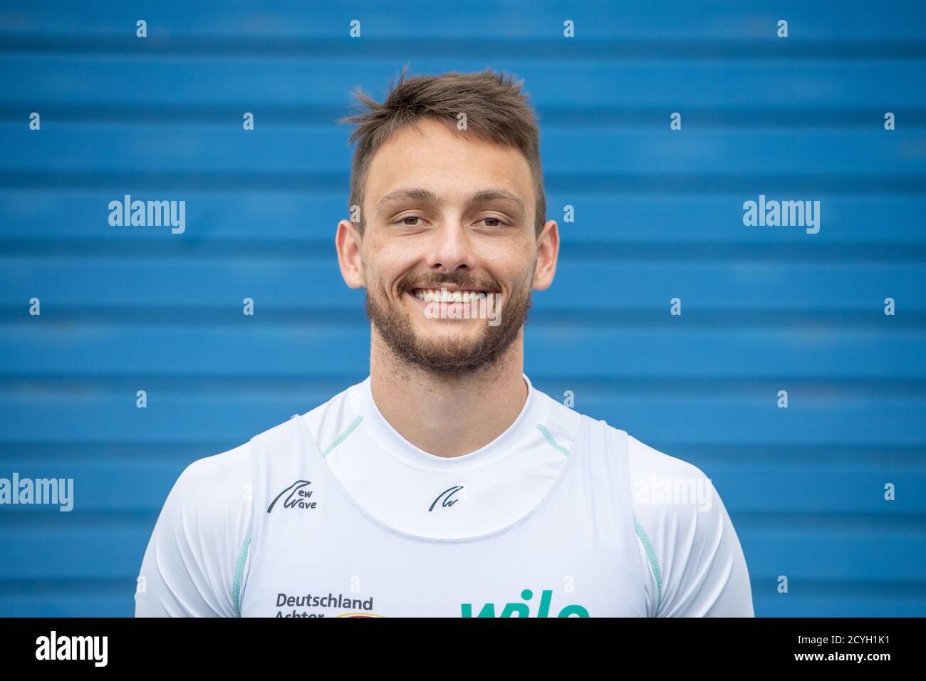 Maximilian KORGE, rowing, presentation Germany-Achter, on October 1st ...