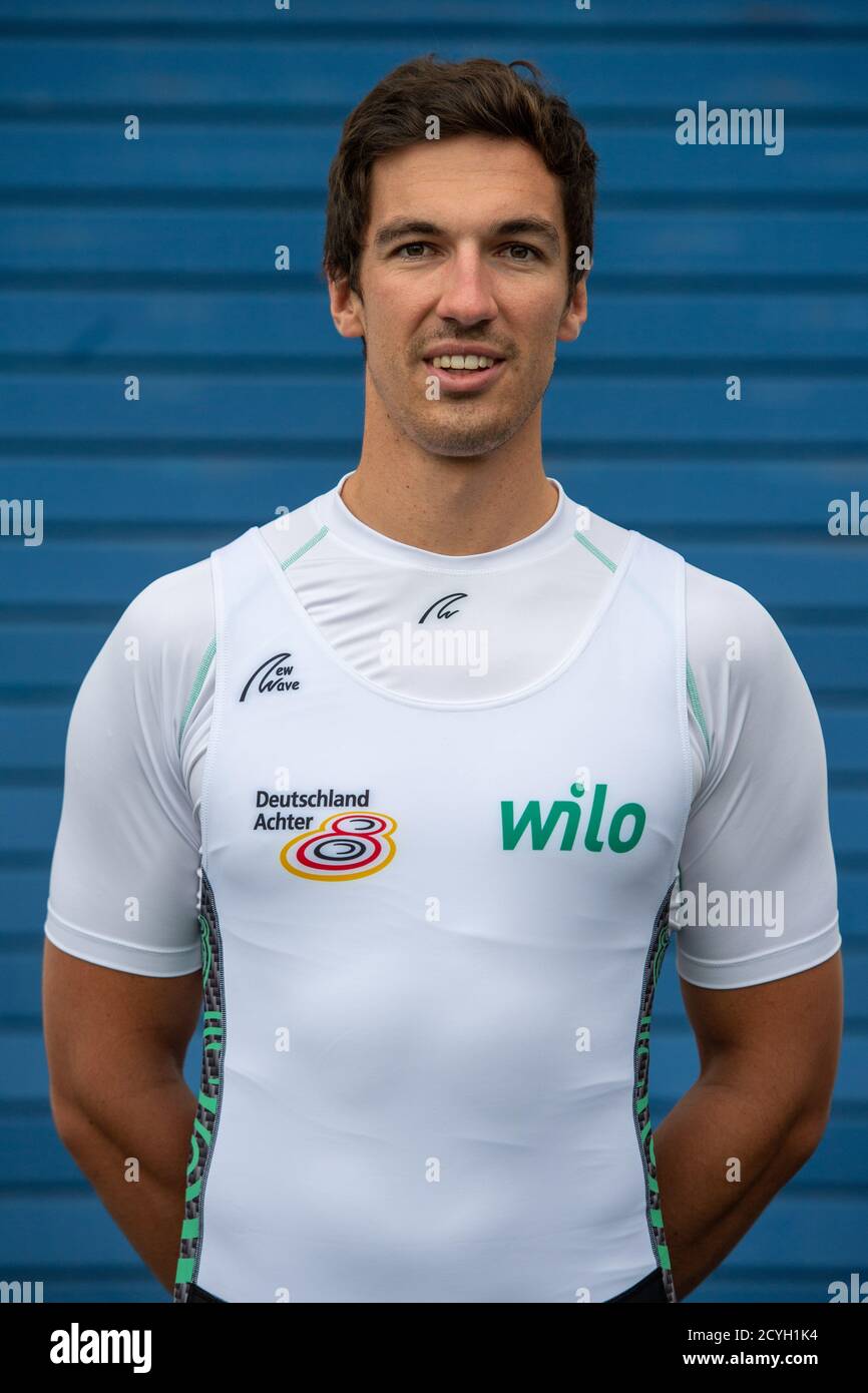 Marc LESKE, rowing, presentation Germany-Achter, on October 1st, 2020 ...