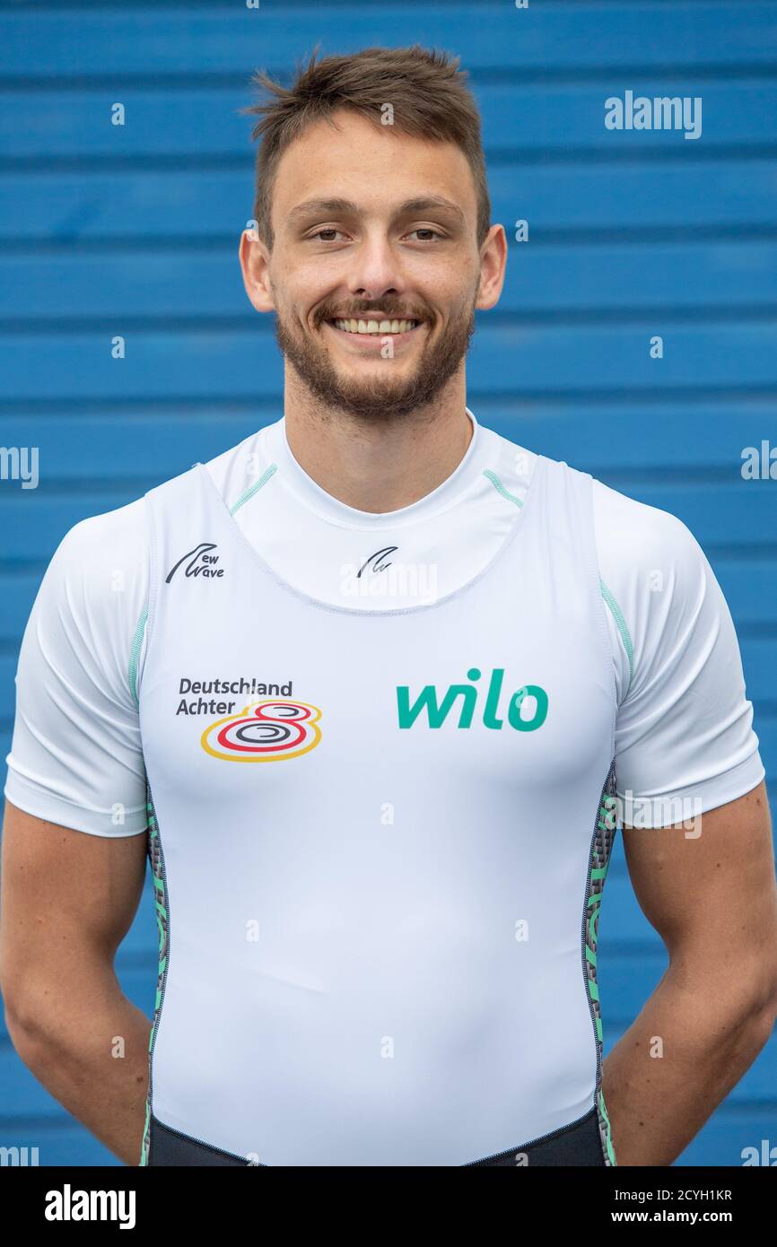 Maximilian KORGE, rowing, presentation Germany-Achter, on October 1st ...