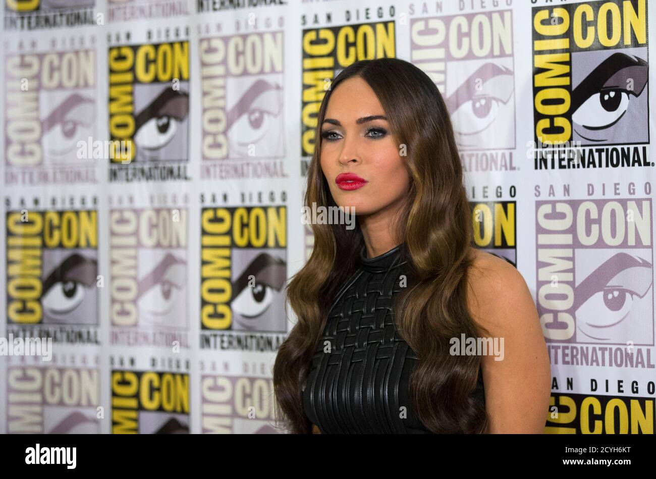 Megan fox comic con international hi-res stock photography and images ...